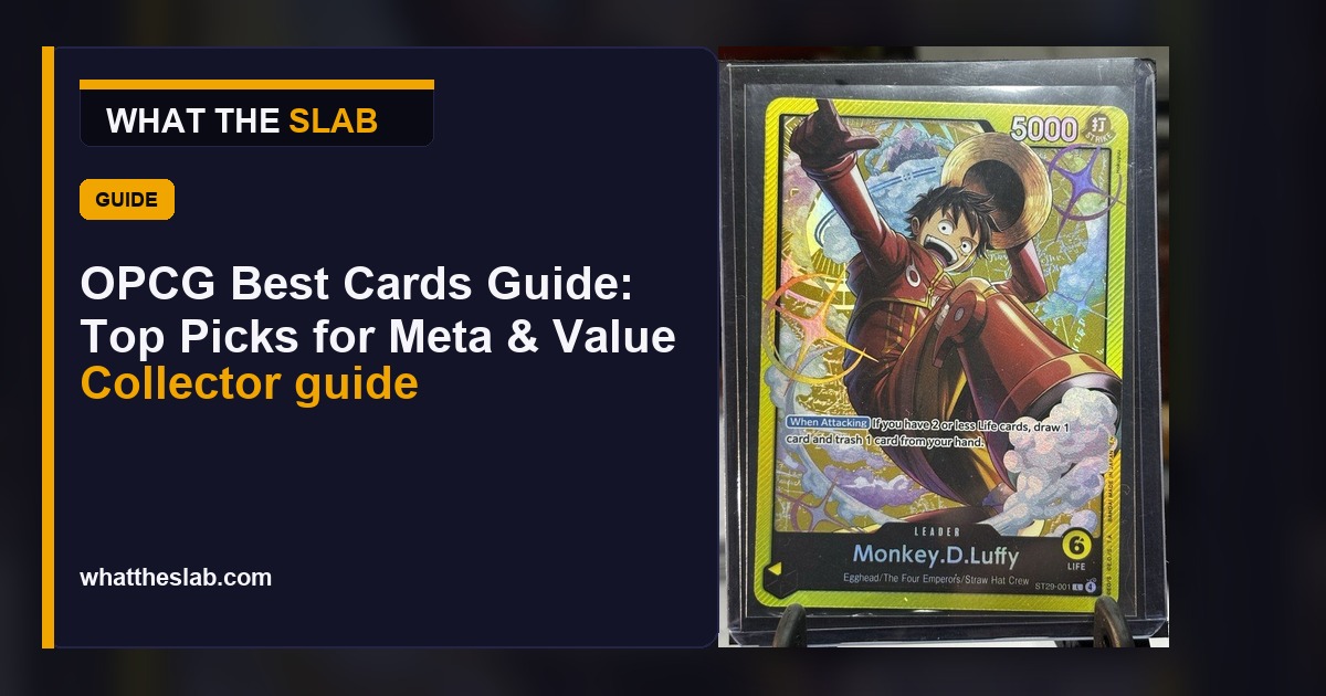 OPCG Best Cards Guide: Top Picks for Meta & Value (2026) | What The Slab