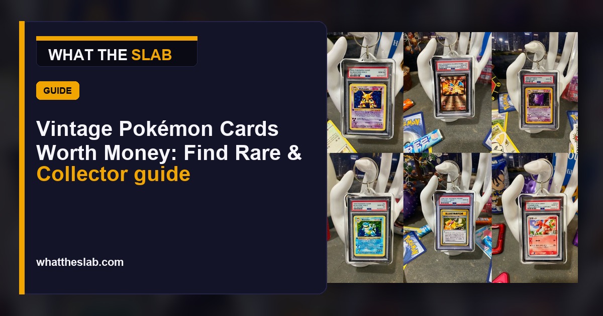 Vintage Pokémon Cards Worth Money: Find Rare & Graded Gems | What The Slab