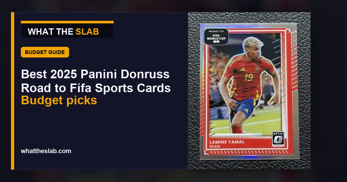 Best 2025 Panini Donruss Road to FIFA Sports Cards Under $150 (2026 ...