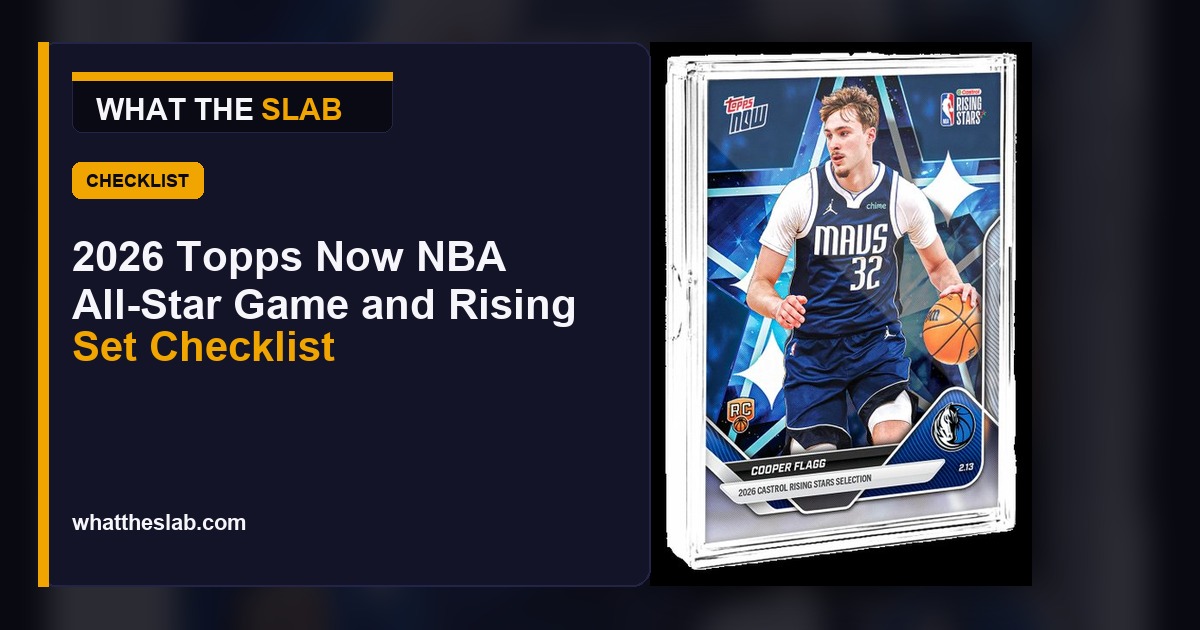 2026 Topps Now NBA All-Star Game and Rising Stars Set Checklists and ...